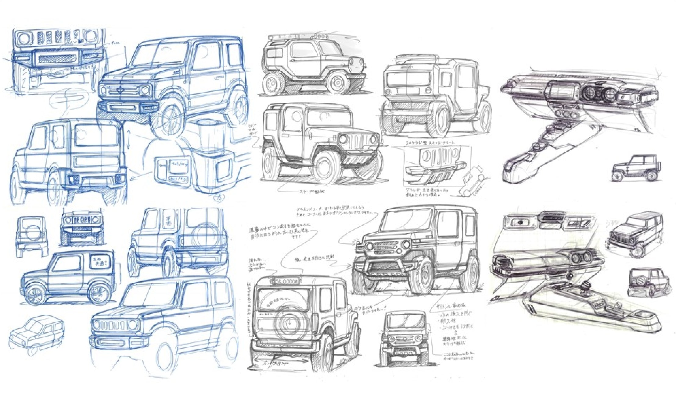 Jimny｜デザインワーク｜SUZUKI DESIGN 採用情報｜スズキ